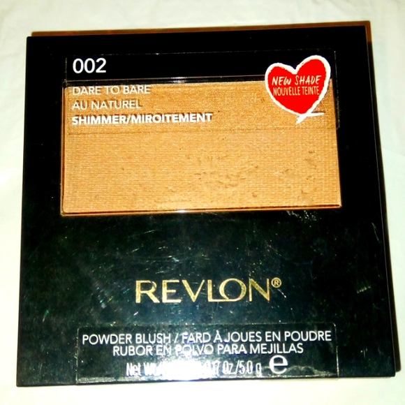 Revlon | Makeup | Revlon Powder Blush Shimmer Color Dare To Bare 02 07 ...